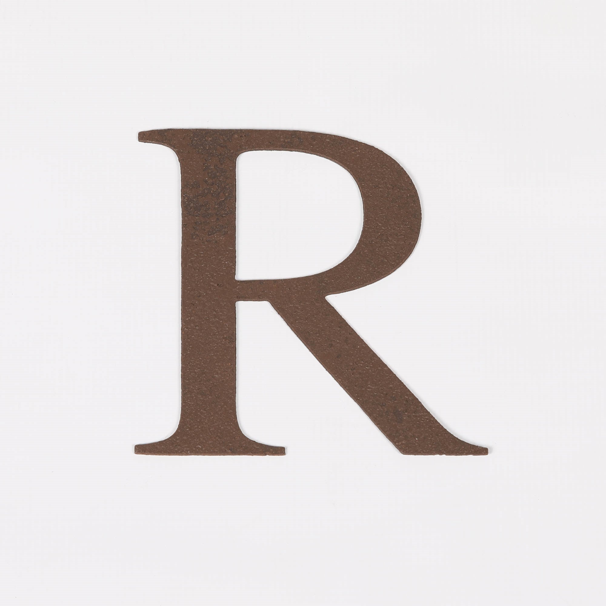 6" Rustic Iron Letter - R – Furniture Edit