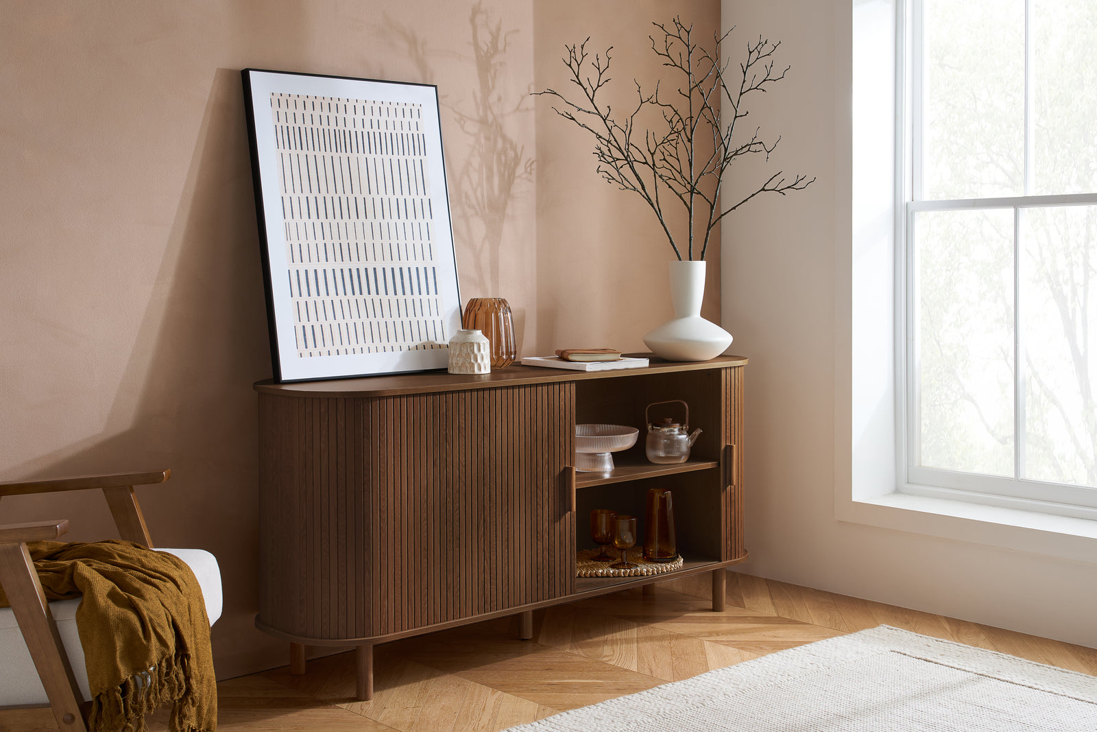 Axel 2 Door Fluted Sideboard – Furniture Edit