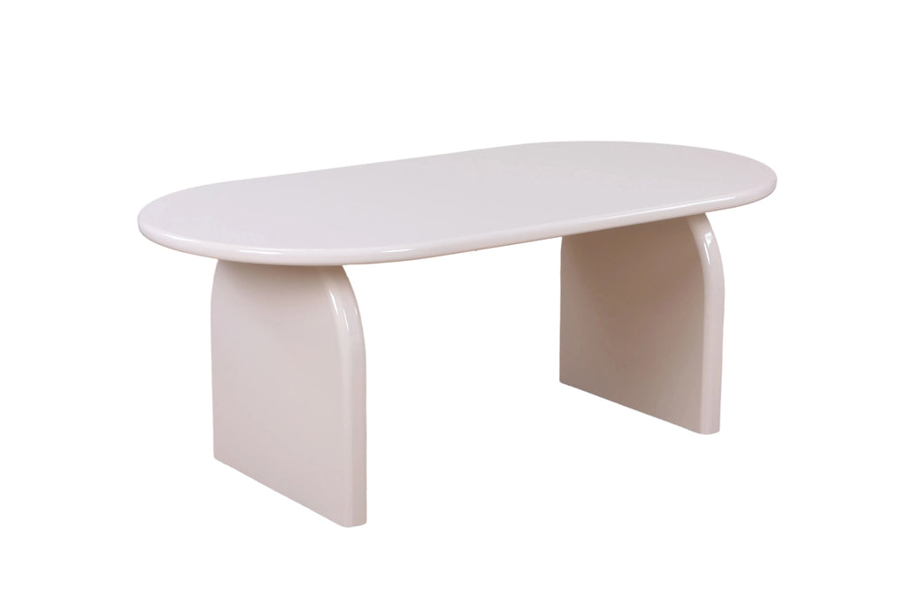 Solana Dining Table Mink & Taupe – Furniture Edit